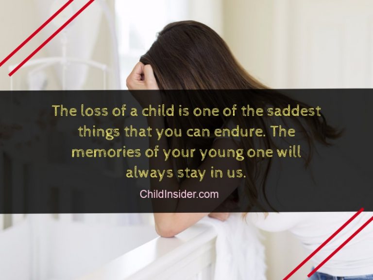 45 Best Quotes About Loss of A Child to Show Sympathy – Child Insider