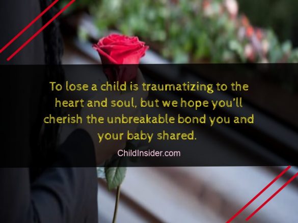 45 Best Quotes About Loss of A Child to Show Sympathy – Child Insider