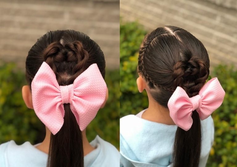 25 Charming Ponytail Hairstyles for Little Girls to Rock