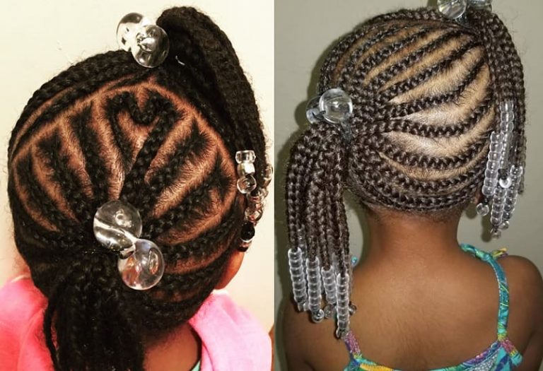 30 Sweet Cornrow Hairstyles That Little Girls Love – Child Insider