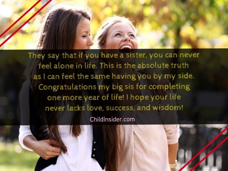Happy Birthday To My Big Sister 20 Unique Quotes 2024 
