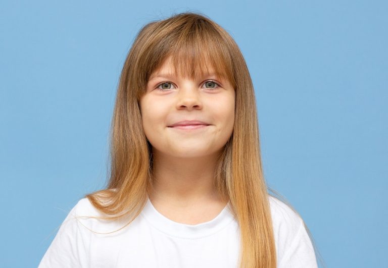 25 Little Girl Hairstyles with Bangs to Capture Your Heart